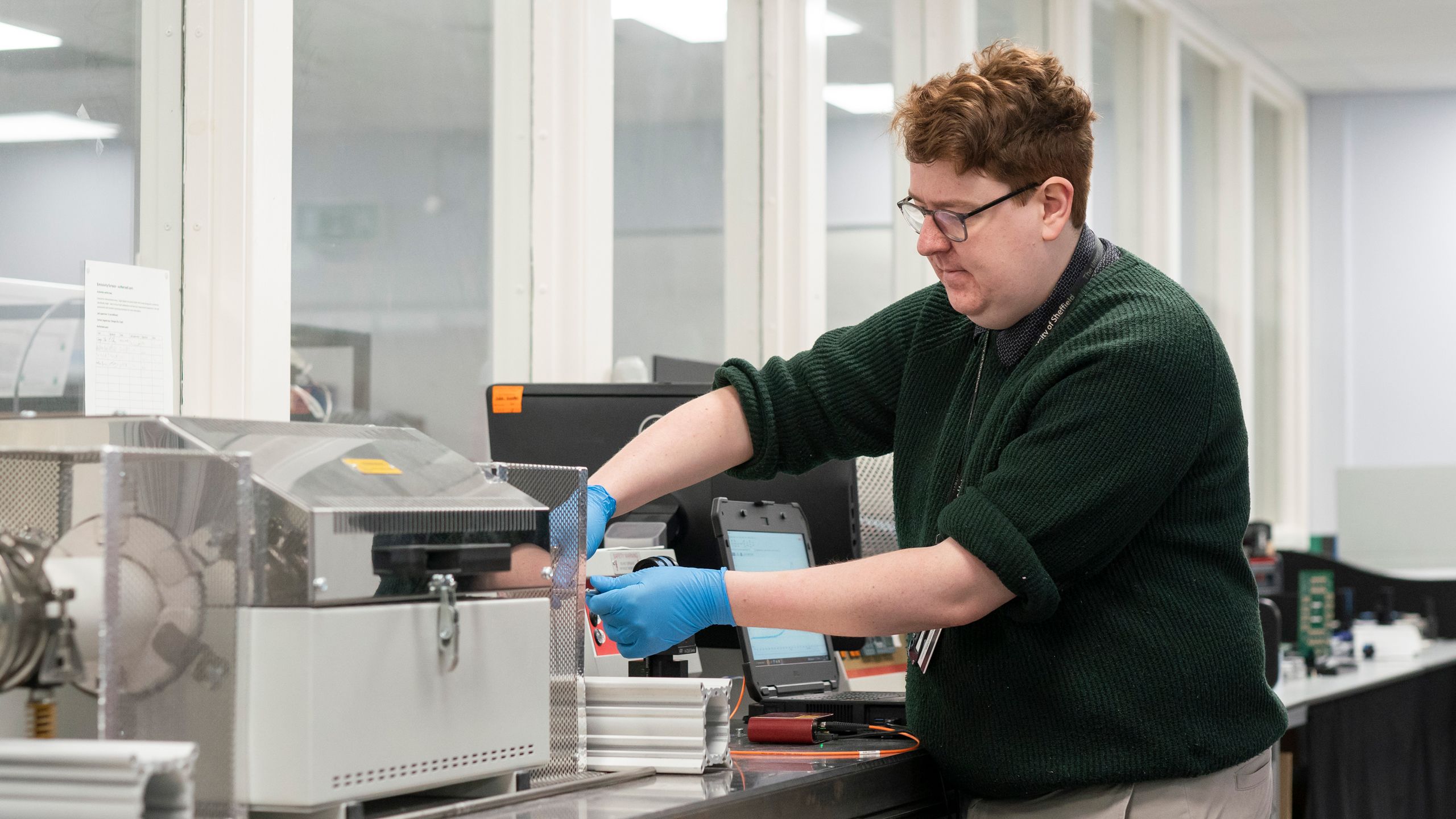 Molten material thermal & spectral (thermo-chem) non-contact sensing ...